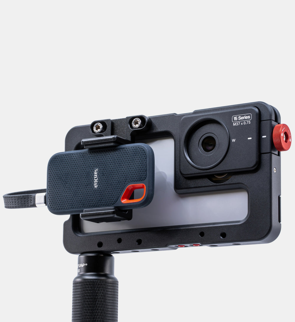 SSD Clamp Mount. Attach SSD to iPhone rigs for seamless filmmaking ...